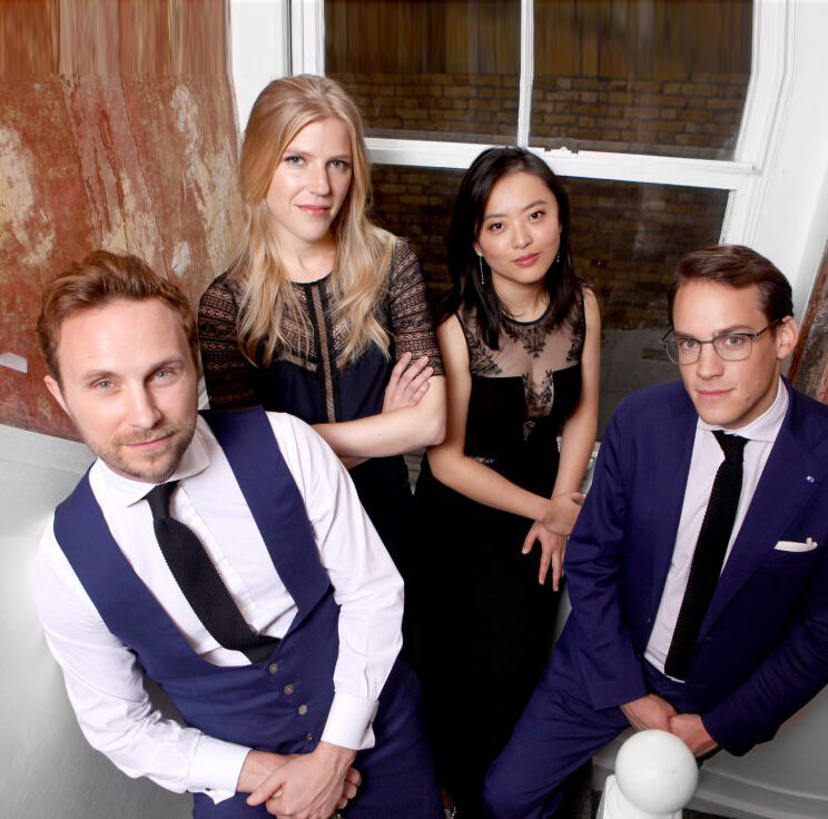 Doric String Quartet - Koffieconcert: Schumann, Dean, Schubert - Leidse ...