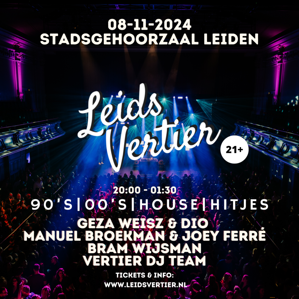 Leids Vertier XL - Leidse Schouwburg - Stadsgehoorzaal